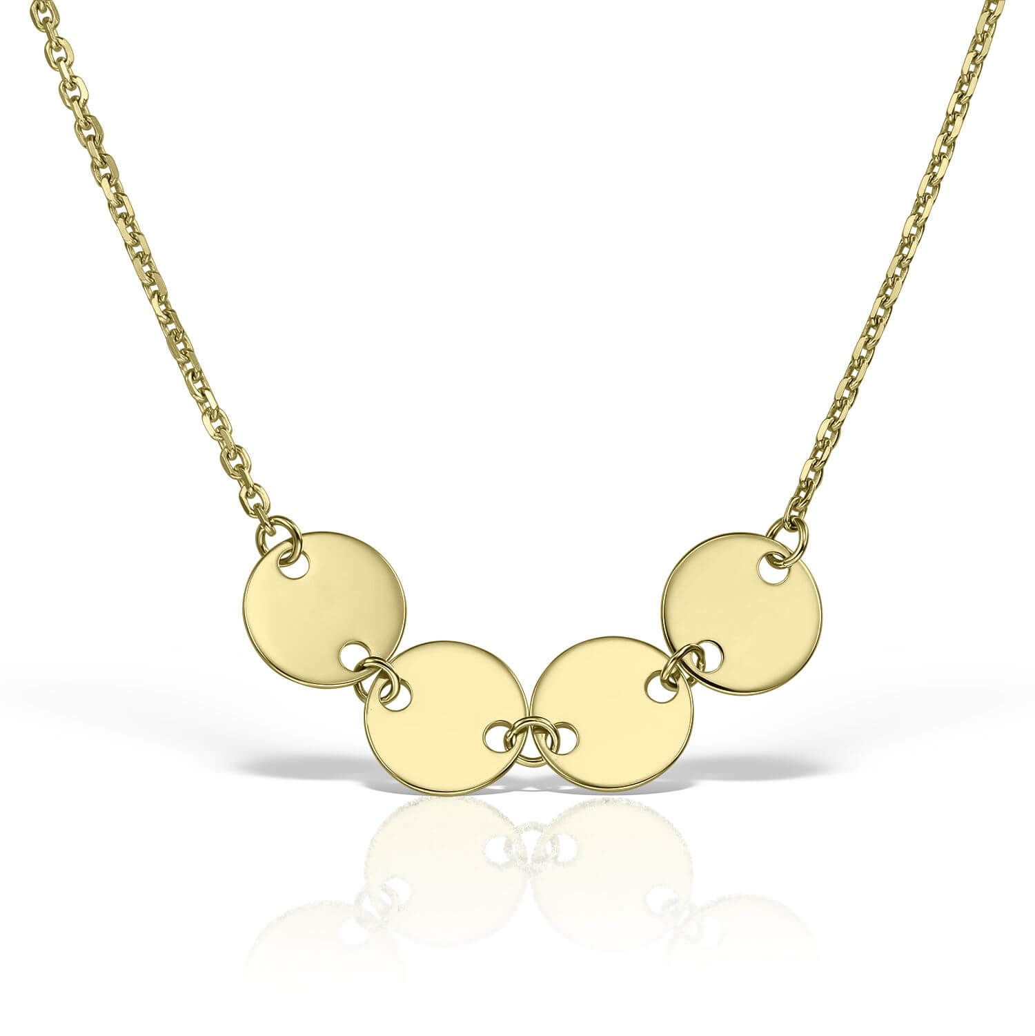 Colier Tip Choker Aur 14K NF37 - Bianco Nero