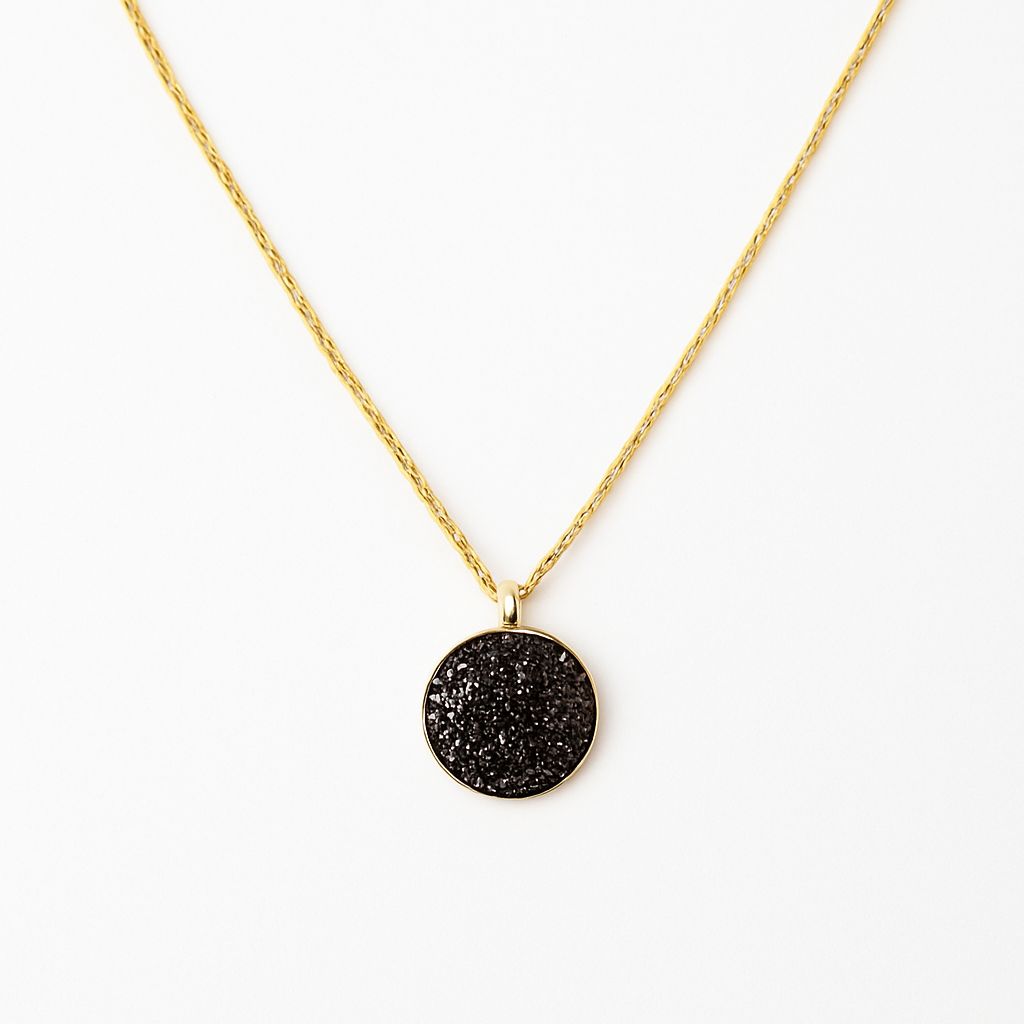 Colier Aur 14K N-50 - Bianco Nero